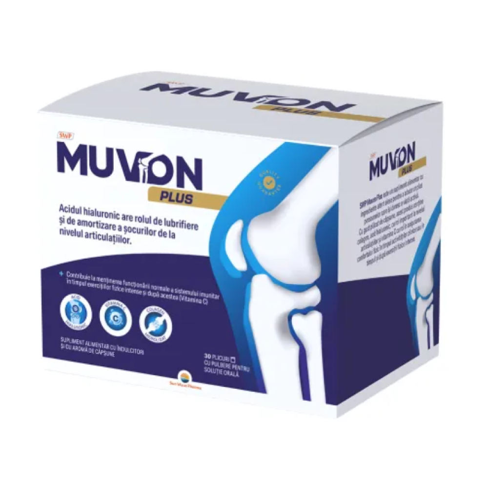 Muvon Plus x 30 plicuri – mobilitate zilnică | Solis Farma