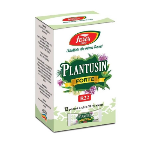 Sirop Plantusin forte x 12 plicuri