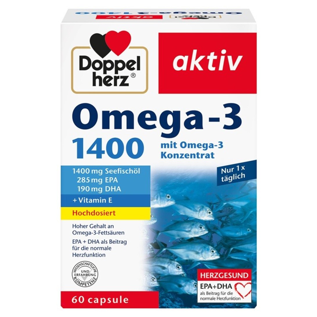 Doppelherz Aktiv Omega 3 1400mg x 60 capsule
