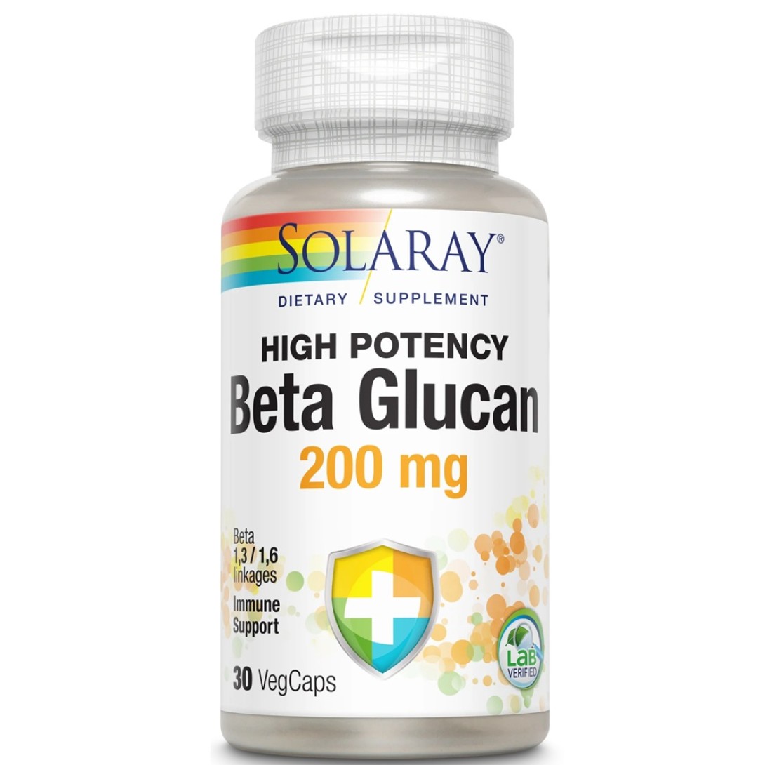 Beta Glucan 200mg x 30 capsule vegetale.