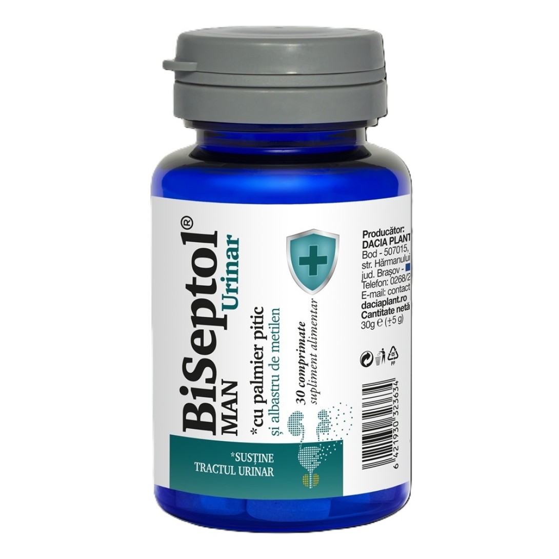 Biseptol Urinar Man x 30 comprimate