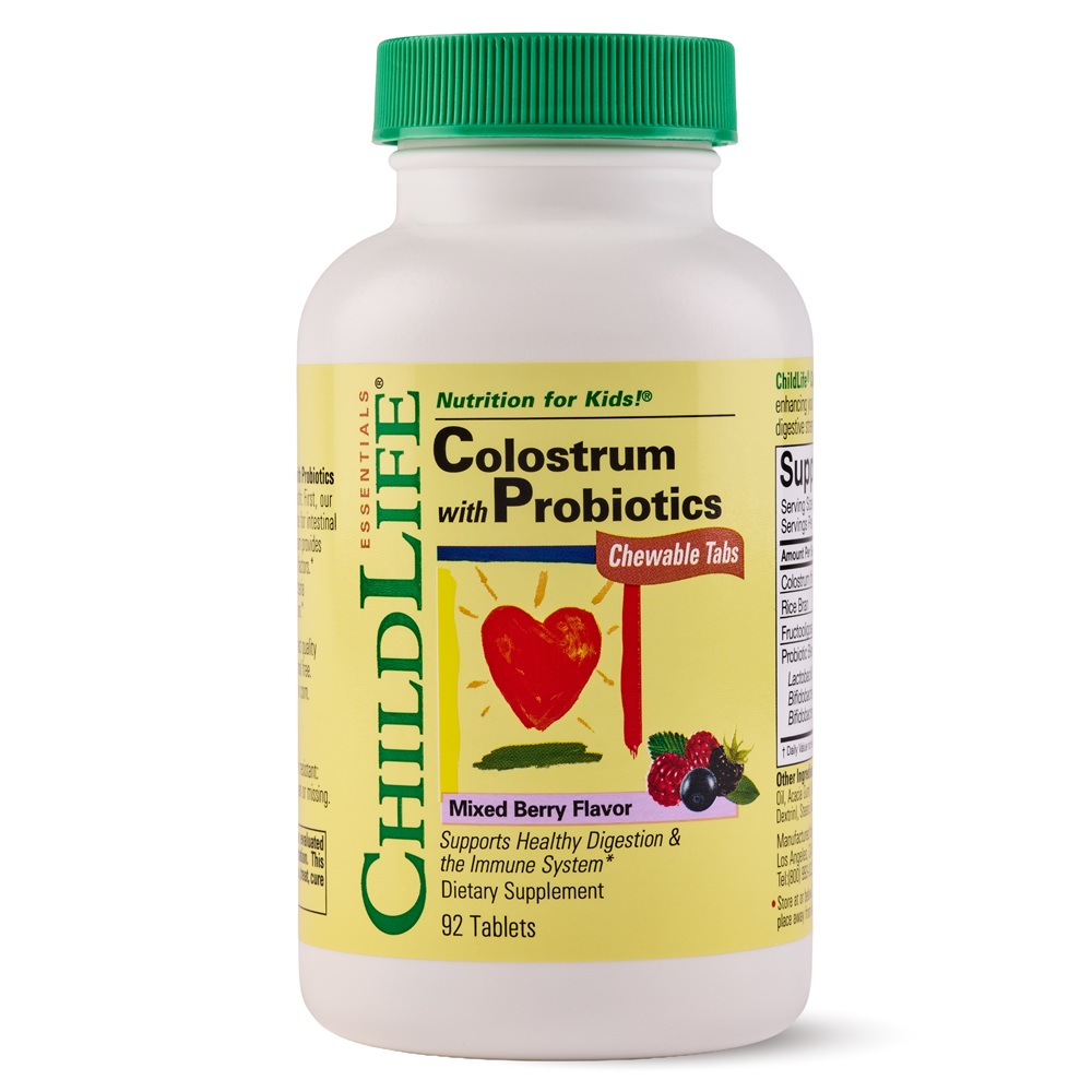 Colostrum plus probiotics x 92 tablete masticabile