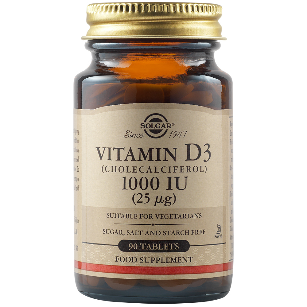 Solgar Vit D3 1000 IU x 90 tablete