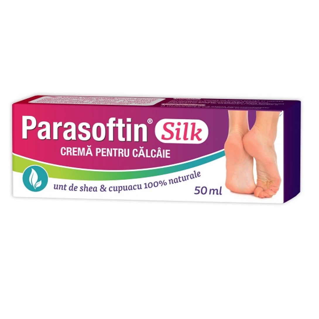 Parasoftin Silk crema pentru calcaie x50ml