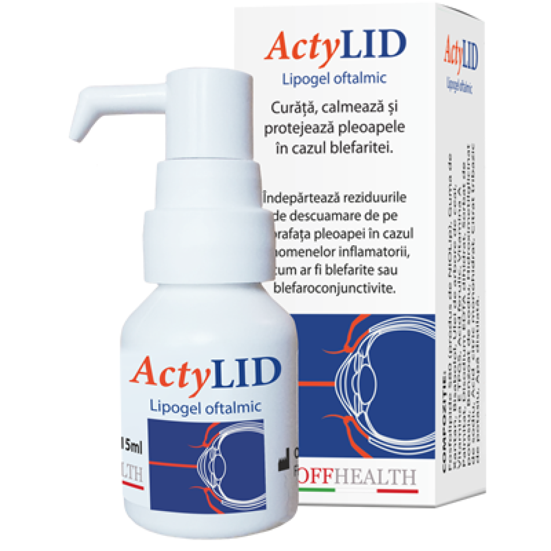 Actylid Lipogel oftalmic x 15 ml | SolisFarma