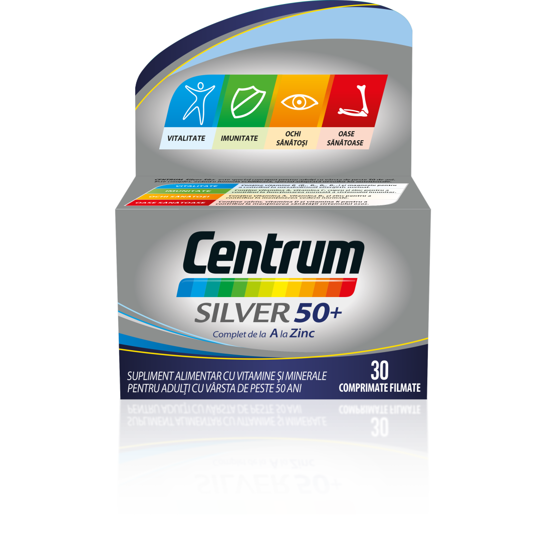 Centrum Silver 50+ x 30 comprimate