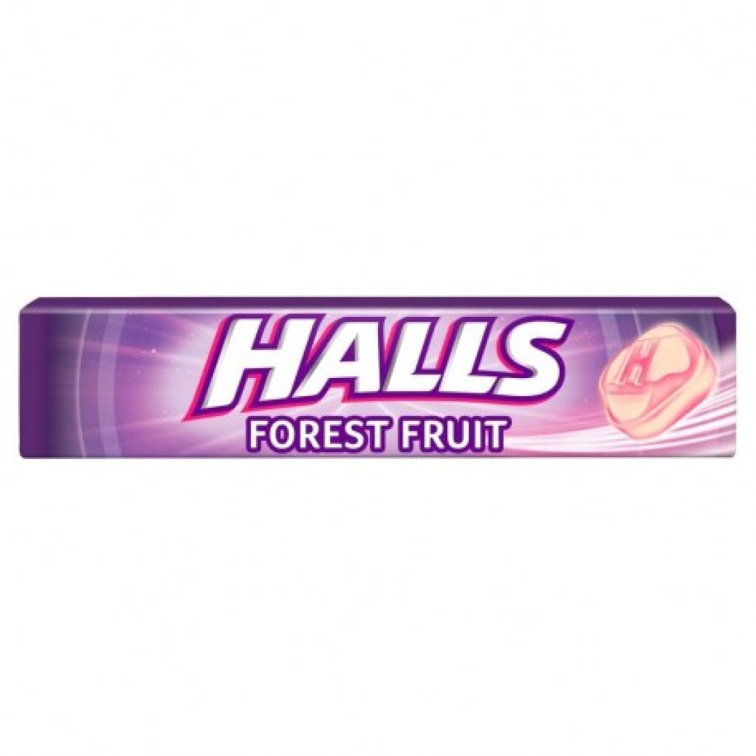 Halls Forest Fruit x 9 bombone