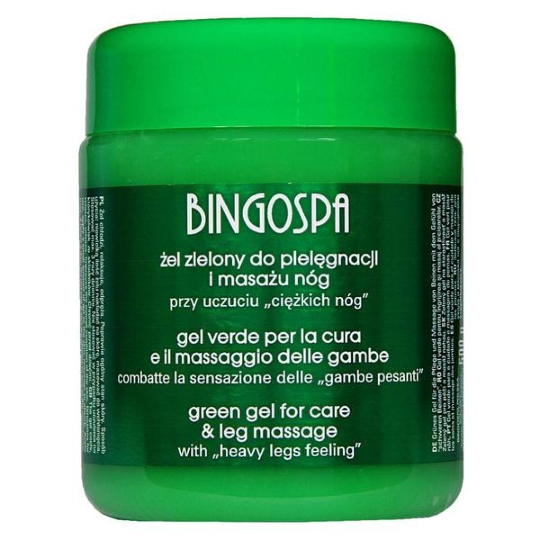 Bingo Spa Gel masaj verde 500 gr