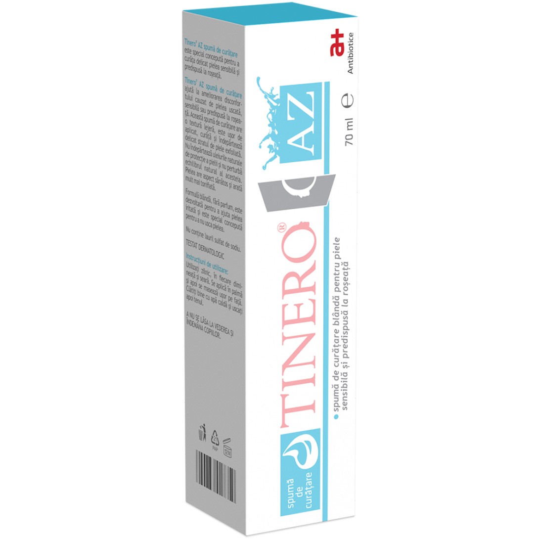 Tinero AZ spuma de curatare x 70ml