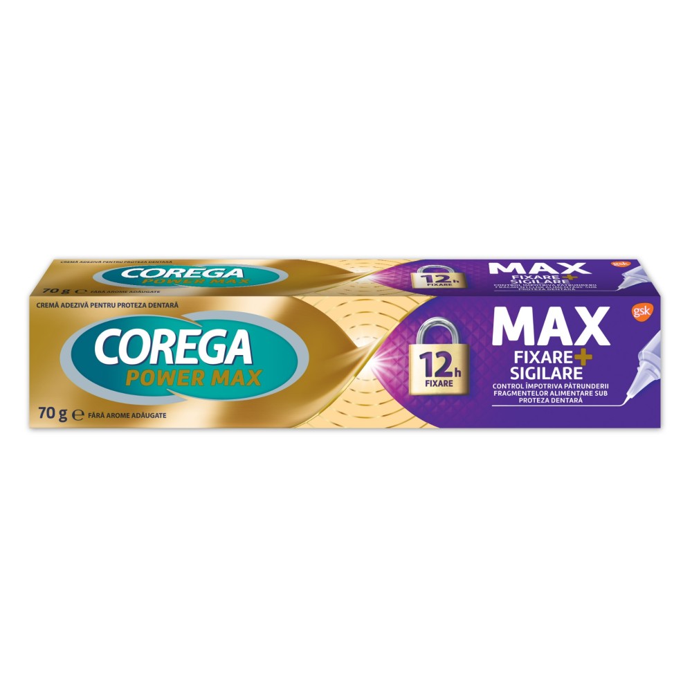 Corega Max fixare+sigilare crema x 70g