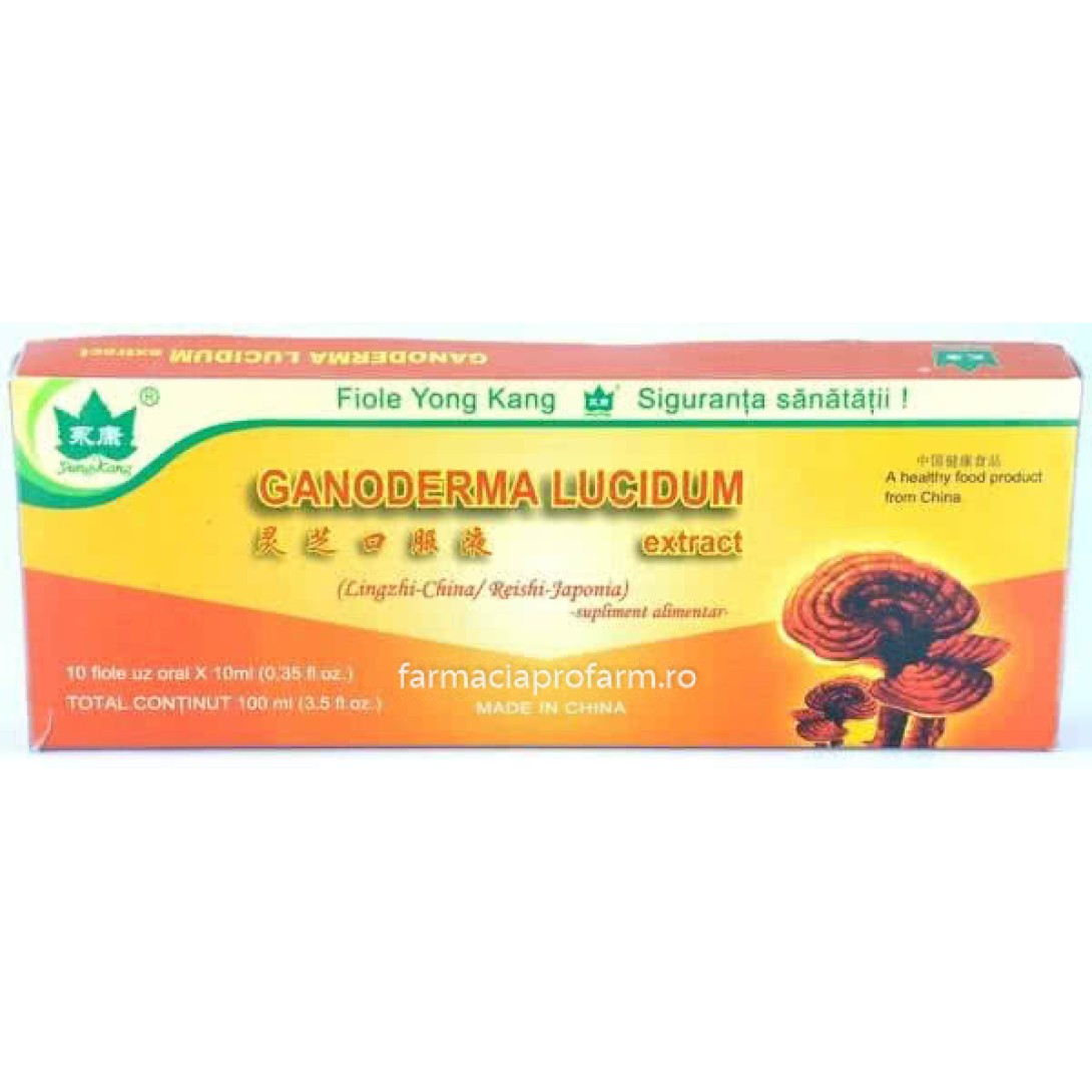 Ganoderma 10 fiole x 10 ml