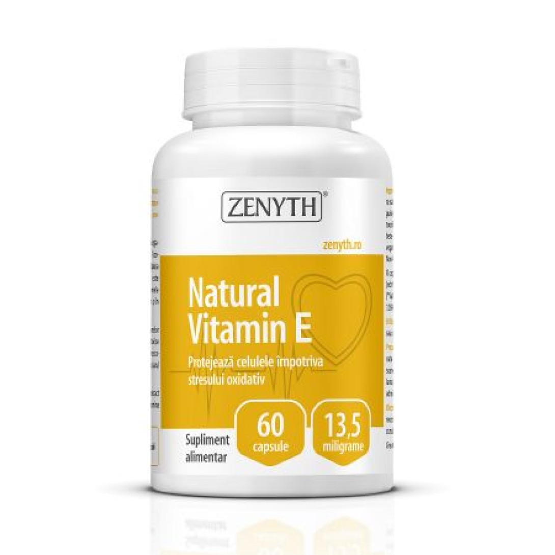 Zenyth Natural Vitamin E 60 capsule